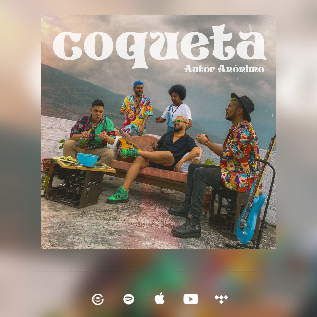 Autor Anónimo presenta su nueva canción Coqueta - Midriasis